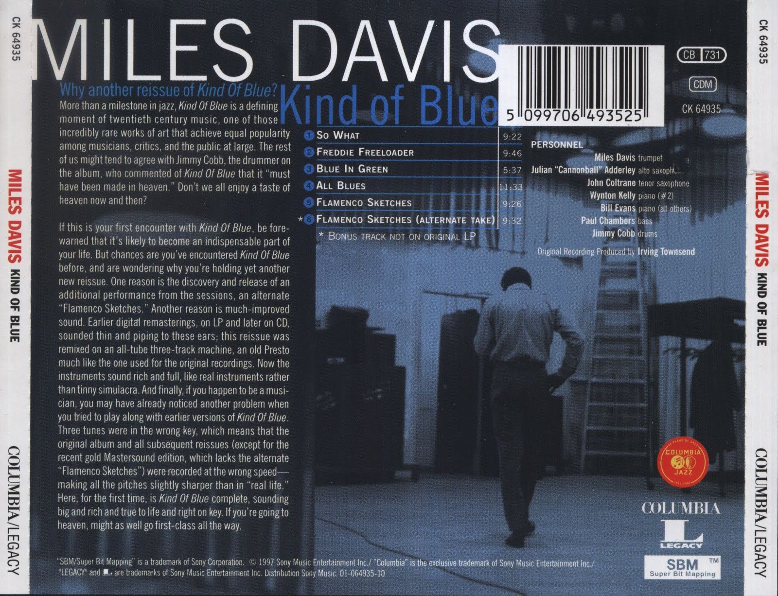 Gigadiscos: Miles Davis - Kind of blue